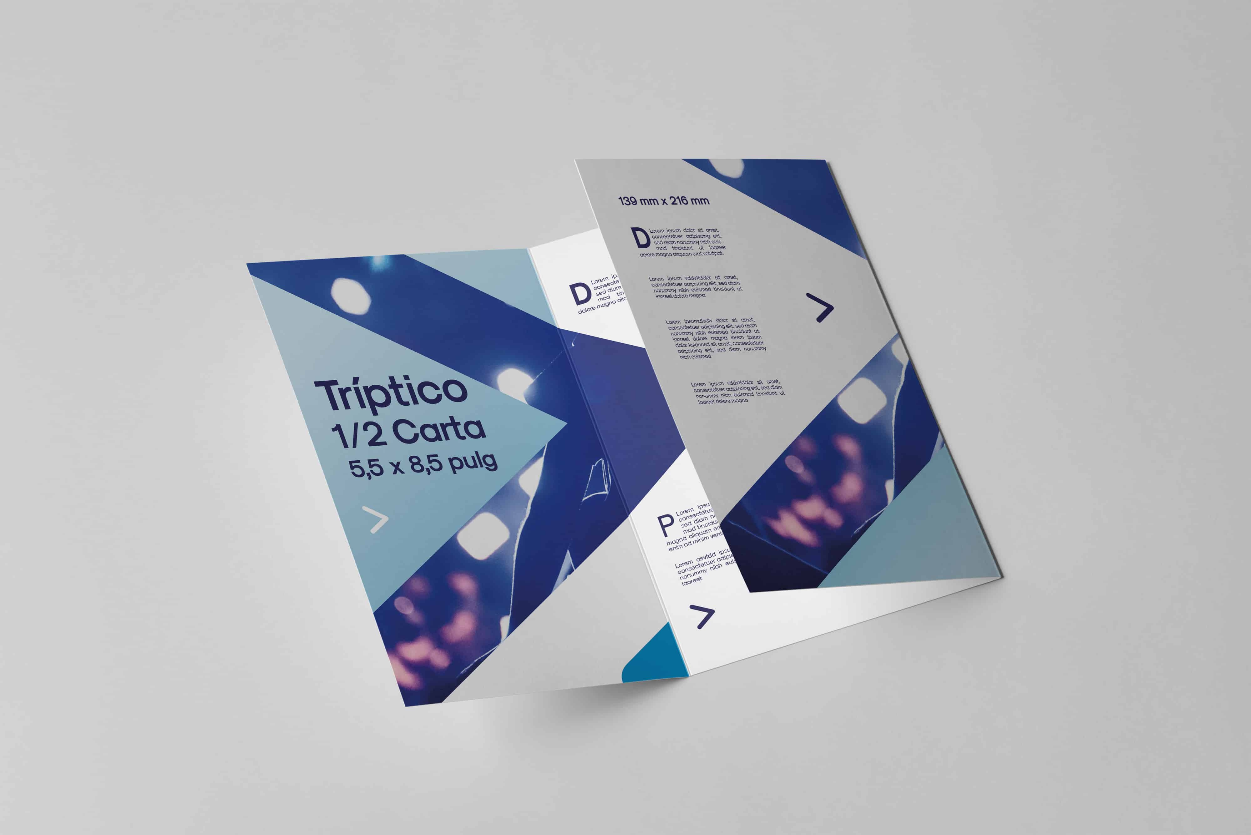 Imprime tus Folletos Trípticos de calidad a bajo coste en Panamá.